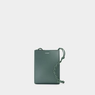 Jil Sander Tangle Sm Schultertasche - Jil Sander - Leder - Gr&uuml;n