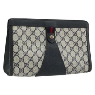 Gucci Pre-owned Vintage Clutch - - Pre-owned - Damen - Blau - ONE SIZE