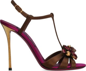 Dolce & Gabbana sandales Keira 2.0 - Marron