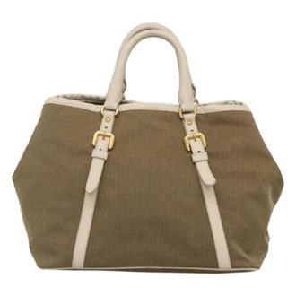 Prada Pre-owned Canvas prada-taschen - - Pre-owned - Damen - Beige - ONE SIZE