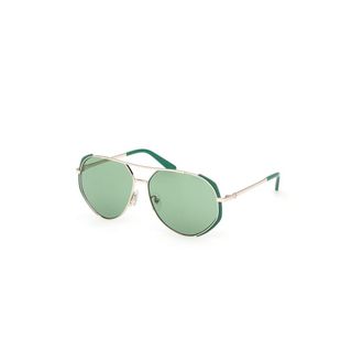 Guess Metall Aviator Sonnenbrille - - Accessories - Damen - Gr&uuml;n - 59 MM