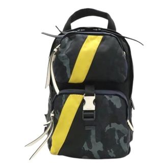 Prada unisex, Pre-owned, Multicolore, Taille: ONE Size Pre-owned Vintage Nylon Shoulder Sling Bag