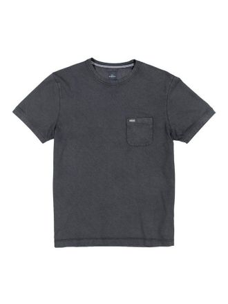 Engbers T-Shirt Herren Rundhals T-Shirt mit Brusttasche, Schwarz