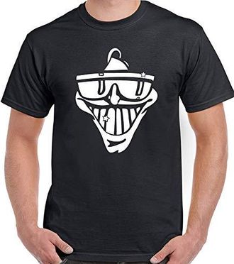 DYR Mens Dr. Feelgood T-Shirt Feel Good Tee Black XXL