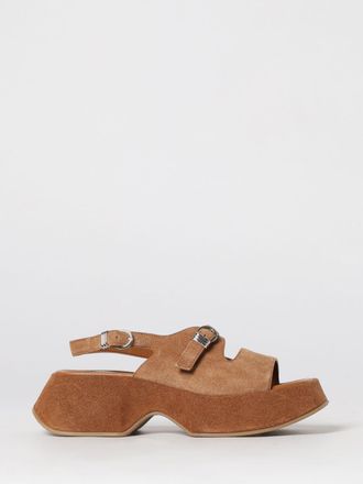 Vic Mati&eacute; Sandales &agrave; Talons Femme couleur Marron