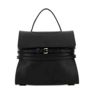 Moschino Small Tie Me Handbag - - Bags - Damen - Schwarzk - ONE SIZE