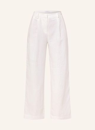 Tommy Hilfiger Marlenehose Aus Leinen weiss