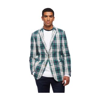 Brooks Brothers Homme, Vestes, Multicolore, Taille: 3XL Regent Classic-Fit Madras Sport Coat