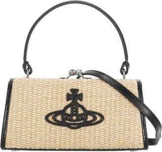 Vivienne Westwood Femme, Sacs, Beige, Taille: ONE Size Orb Mini Bag