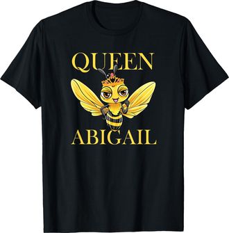 BDAZ Queen Abigail Honeybee Bumblebee Damen Mädchen T-Shirt