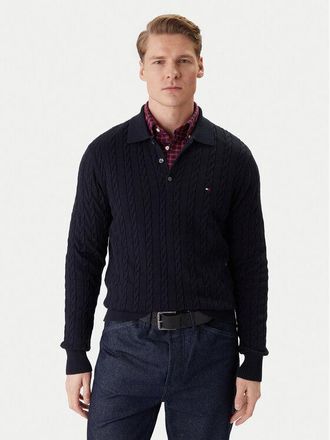 Tommy Hilfiger Pullover Classic MW0MW41955 Dunkelblau Regular Fit