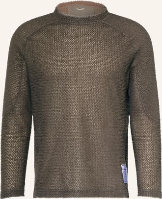 SATISFY Satisfy Funktionsshirt Fuzzfleece Ad braun