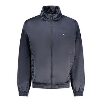 Calvin Klein Homme, Vestes, Bleu, Taille: S Padded Zip Mock Neck Jacket