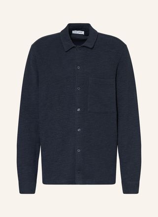 Sams&oslash;e & Sams&oslash;e Sams&oslash;e Sams&oslash;e Boucl&eacute;-Overshirt Sakore blau