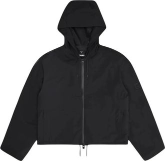 Rains Femme, Vestes, Noir, Taille: 40 FR Suva Hardshell Short String Jacket