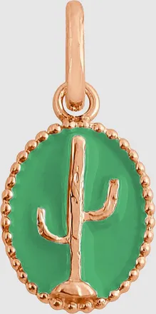 Gigi Clozeau Pendentif Cactus Résine Or