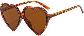 Generic Lunettes De Soleil D&eacute;coratives For Femmes, Id&eacute;ales For Les F&ecirc;tes En Plein Air, Vacances Ou D&eacute;placements(Multi-colored)