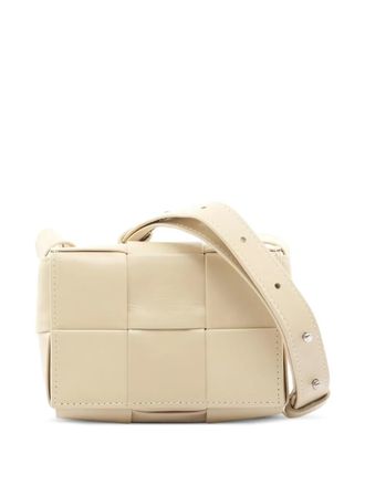Bottega Veneta 2010s mini Candy Cassette Schultertasche - Nude