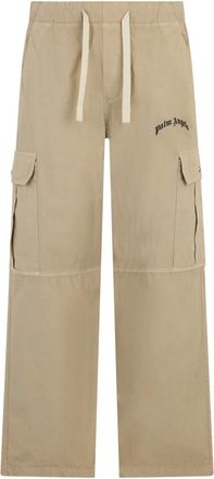 Palm Angels Homme, Pantalons, Beige, Taille: L Cargo Pants