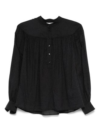 Chloé Langärmelige Bluse - Schwarz