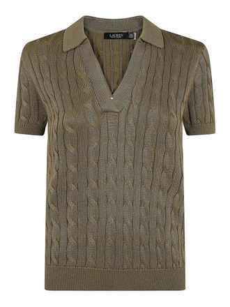 Lauren Ralph Lauren Pull Col Rond - Vert