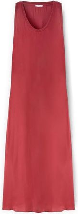 Motivi Femme, Robes, Rouge, Taille: 36 FR Robe Oversize en Satin Viscose