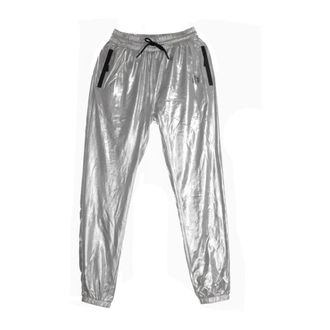 Dolly Noire Chrome Silber Trainingshose Damen - - Trousers - Damen - Grau - M
