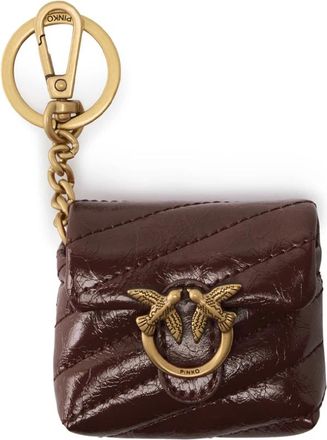 Pinko Pinko, Femme, Sacs, Violet, Taille: ONE Size Love Puff &Eacute;tui AirPods