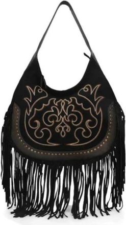 Elena Iachi Femme, Sacs, Noir, Taille: ONE Size Sac bandouli&egrave;re Bag 35