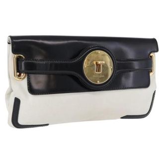 Balenciaga Sac pochette vintage doccasion - Femme - Pre-owned - Noir - Taille: ONE Size