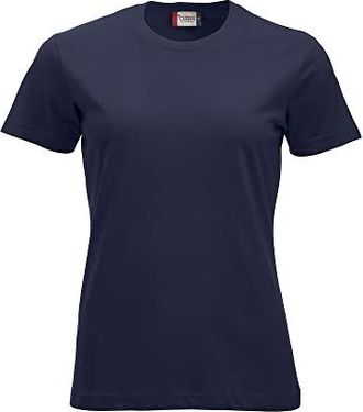 Clique Clique - T-shirt demi-manches New Classic-T Mesdames en coton Jersey Printemps Été Disponible en différentes couleurs et tailles, bleu, Large