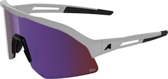 Alpina SONIC HR M Q-LITE, Sportbrille f&uuml;r Erwachsene, White gloss