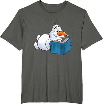 Disney Frozen 2 Olaf Reading T-Shirt