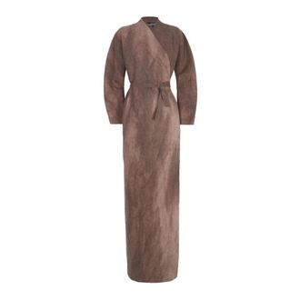 Cortana Rocco Wickelkleid - - Dresses - Damen - Braun - M