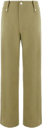 Burberry Homme, Pantalons, Vert, Taille: L Wide Pantalons