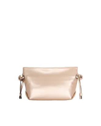 Liu Jo Womens Chain Shoulder Bag Light Gold Polyurethane