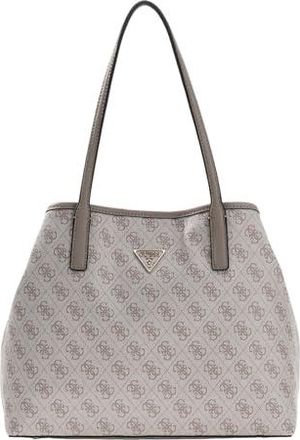 Guess sac shopper Victtoria 2 in 1 Tote Dark Taupe Logo