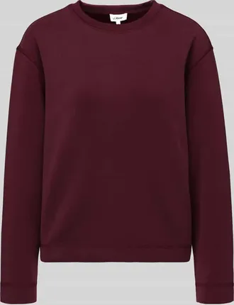 s.Oliver Red Label Relaxed Fit Sweatshirt aus Modal-Mix