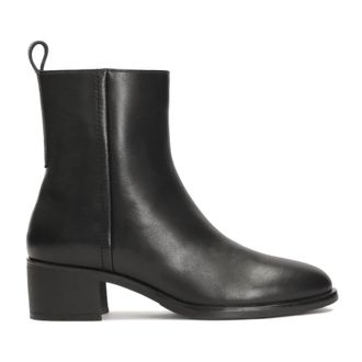 Kazar Schwarze Stiefel mit breiten Abs&auml;tzen - - Shoes - Damen - Schwarzk - 37 EU