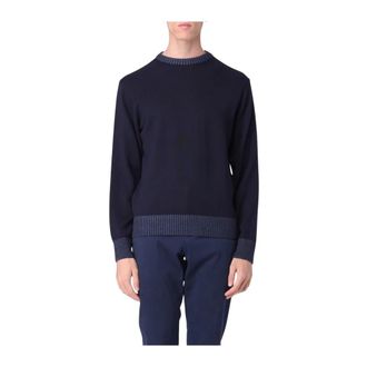 Paul & Shark Blaue Pullover f&uuml;r M&auml;nner - - Knitwear - Herren - Blau - M