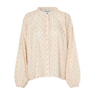 Lollys Laundry Damen, Blusen & Hemden, Beige, LGr&ouml;&szlig;e