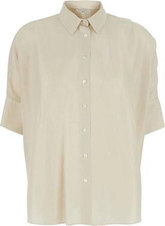 Antonelli Femme, Blouses et Chemises, Blanc, Taille: 38 FR Bassano Shirt