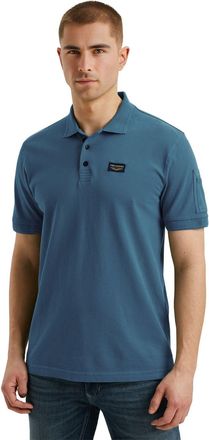 PME Legend Short Sleeve Polo Trackway - Herren Poloshirt, Gr&ouml;&szlig;e:XXXL, Farbe:Ashleigh Blue