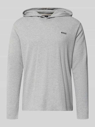 HUGO BOSS Regular Fit Hoodie aus Baumwoll-Mix