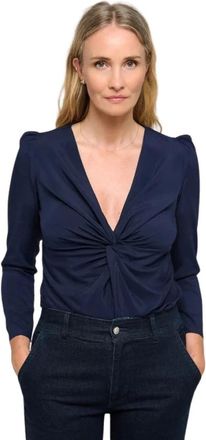 Kudibal Copenhagen Femme, Blouses et Chemises, Bleu, Taille: 36 FR Blouses