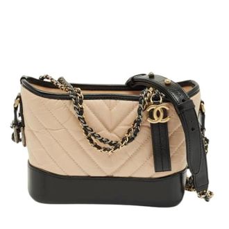 Chanel Sac Seau en Cuir Pre-owned - Femme - Pre-owned - Beige - Taille: ONE Size