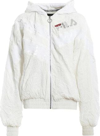 Fila Femme, Vestes, Blanc, Taille: 38 FR Bomber Jacket