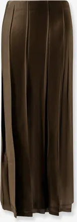 Vince Pleated satin skirt - VINCE. - gender_Woman