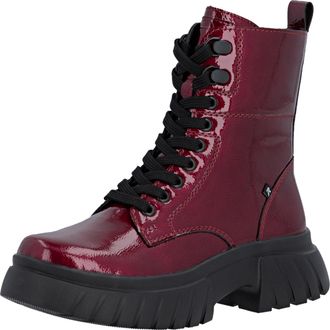Rieker Damen W1870 Biker-Boot, rot 35, 40 EU