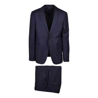 Ermenegildo Zegna Homme, Costumes, Bleu, Taille: 2XL Veste Ajust&eacute;e